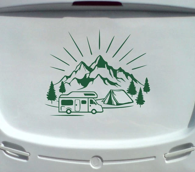 (NO.830) MOTORHOME GRAPHICS STICKERS DECALS CAMPER VAN CARAVAN ...