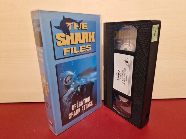 THE SHARK FILES - Operation Shark Attack - PAL VHS Video Tape (A328) £8 ...