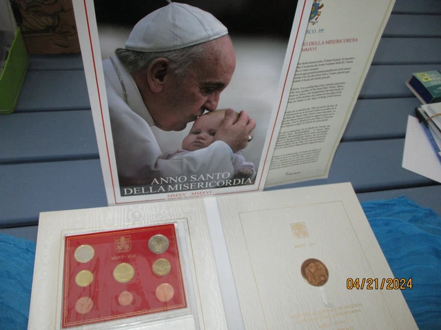 COFFRET VATICAN 2015 année sainte de la Miséricorde EUR 85,00 - PicClick FR