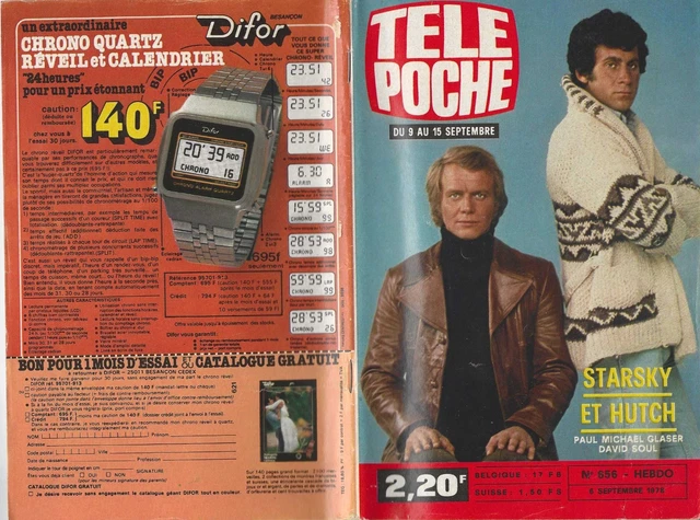 TELE POCHE 1978 N°656 Complet - Starsky Et Hutch EUR 25,00 - PicClick FR
