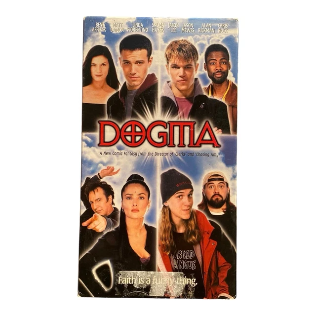 DOGMA (VHS, 1999) Kevin Smith Matt Damon Chris Rock Ben Affleck Jason ...