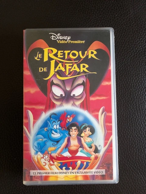 CASSETTE VIDÉO VHS walt disney le retour de jafar secam 2237/22 aladin ...