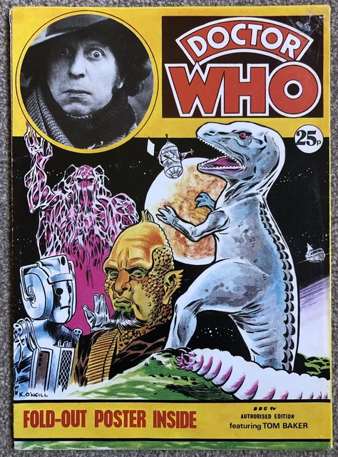 DOCTOR WHO FOLD-OUT Poster Magazine 1975 by Legend Publishing £7.00 ...