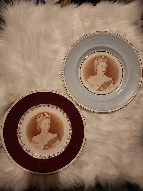 RARE QUEEN ELIZABETH II June 2nd 1953 Coronation Plate Ambassador Ware ...