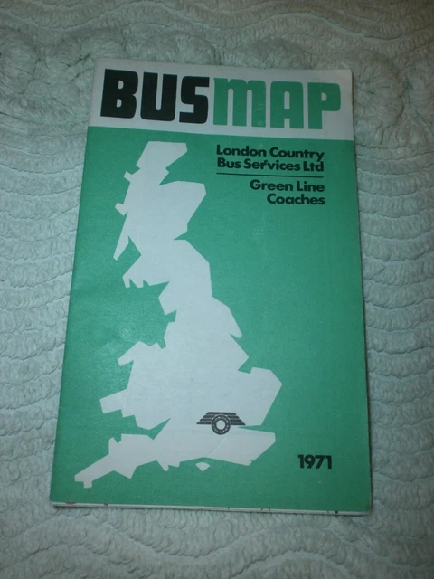 LONDON COUNTRY BUS and Green Line Route Map 1971 £2.99 - PicClick UK