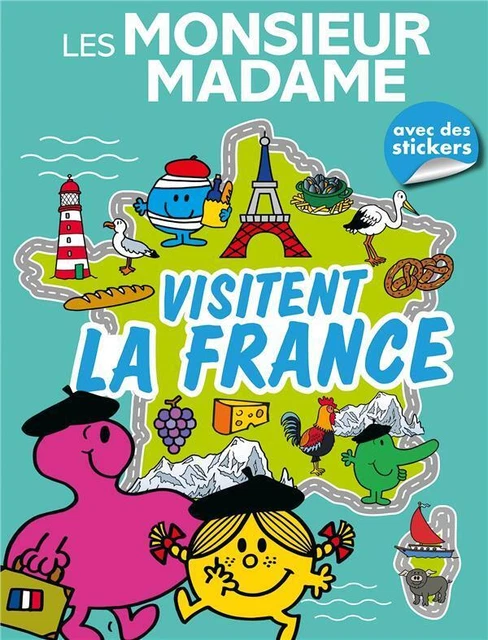 LES MONSIEUR MADAME visitent la France ; Livre d'activités EUR 5,50 ...