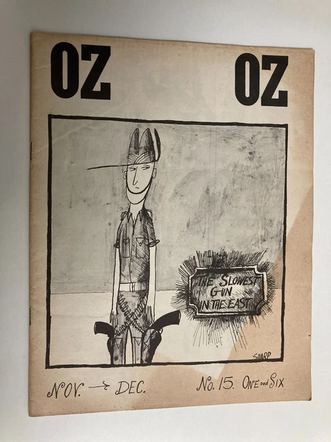 RARE VINTAGE OZ Magazine (Australia) issue No. 15 Nov-Dec 1964 £51.49 ...