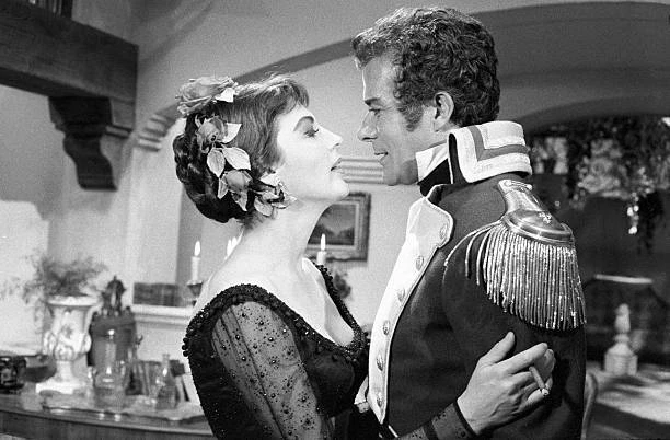 ITALIAN ACTOR MASSIMO Serato And American Actress Ava Gardner 2 Old ...