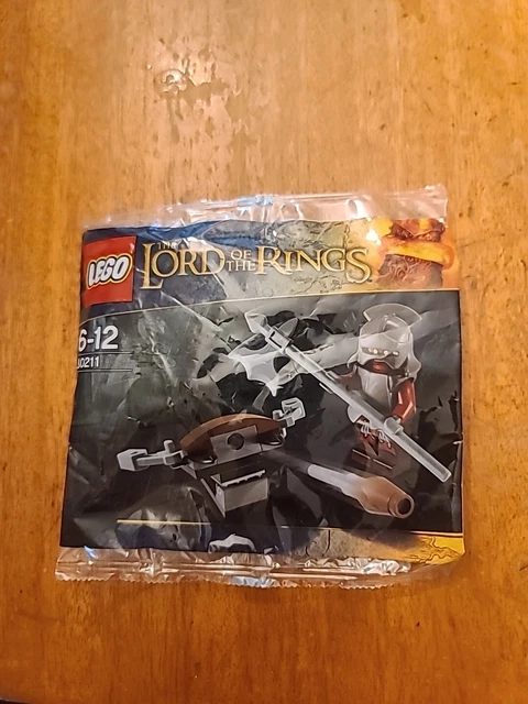 LEGO 30211 IL Signore degli Anelli. Uruk-Hai con borsa in poliestere ...