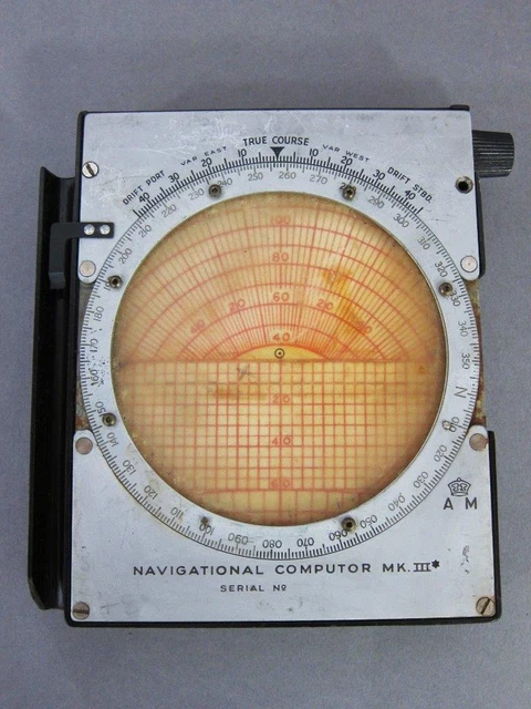 WWII RAF AIRCRAFT NAVIGATIONAL COMPUTOR MK III dalton computer ...