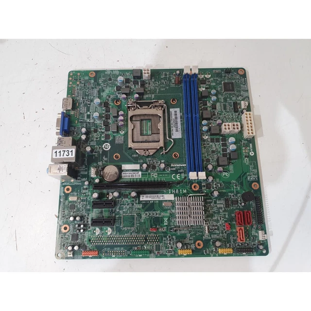 LENOVO IH81M MOTHERBOARD MicroATX 2-Memory Slots DDR3 SDRAM for ...