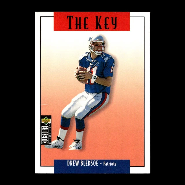 DREW BLEDSOE 1995 Collector's Choice Update New England Patriots #U69 ...