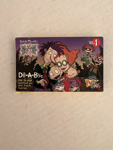 THE RUGRATS MOVIE - Dil-A-Bye - Cassette Tape - Blockbuster Play Pak ...
