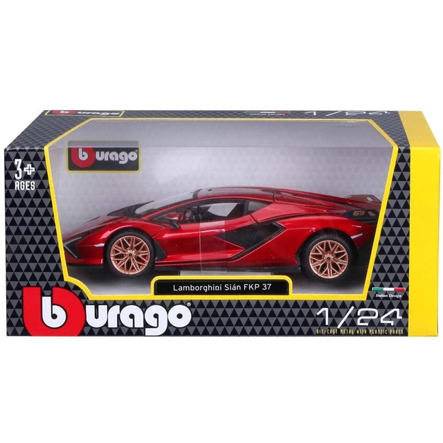 BBURAGO 1:24 LAMBORGHINI Sian FKP 37 | Red Model Car £20.00 - PicClick UK
