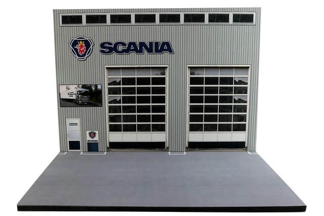 DIORAMA GARAGE SCANIA - 1/43ème - Milena Rose - #43-2-E-E-022 EUR 17,50 ...