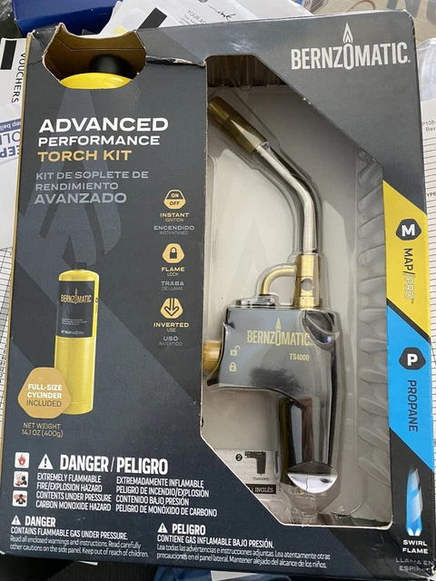 BERNZOMATIC TS4000ZKC ADVANCED Performance High Heat Torch Kit ...