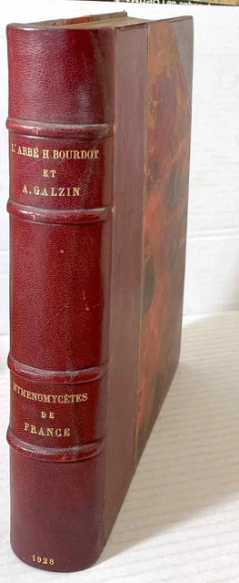 BOURDOT/GALZIN, HYMÉNOMYCÈTES DE France. EUR 150,00 - PicClick FR