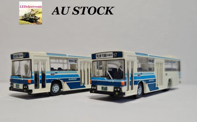 TOMYTEC 1/150 N Scale Bus Collection City Bus (2-bus set), model ...