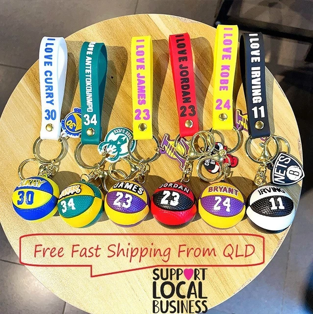 NBA BASKETBALL PLAYER Keychain Gifts $9.99 - PicClick AU