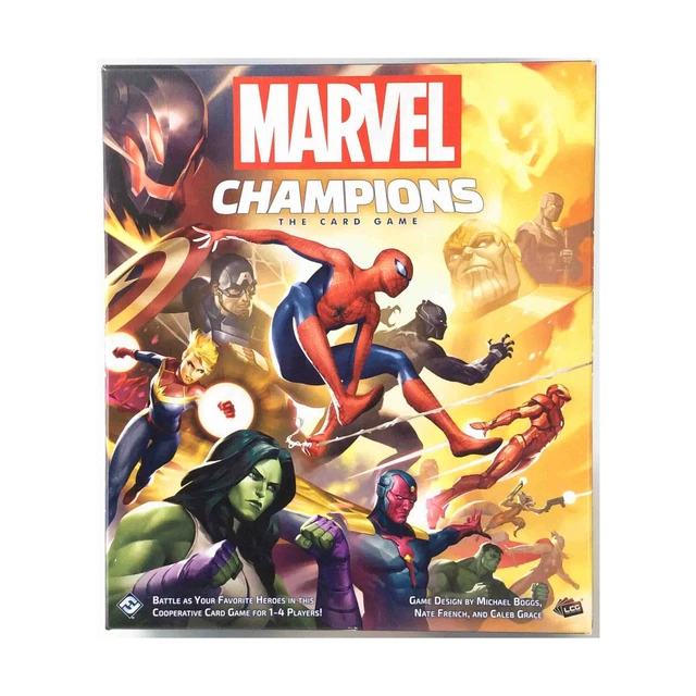 FFG BOARD GAMES Marvel Champions LCG Collection #31 - Core Set + 4 ...