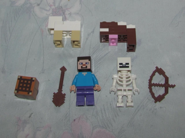 LEGO MINECRAFT MINIFIGURE Set - Figures from 21114, the Farm - Sheep ...