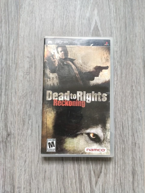 DEAD TO RIGHTS Reckoning Psp EUR 15,69 - PicClick FR
