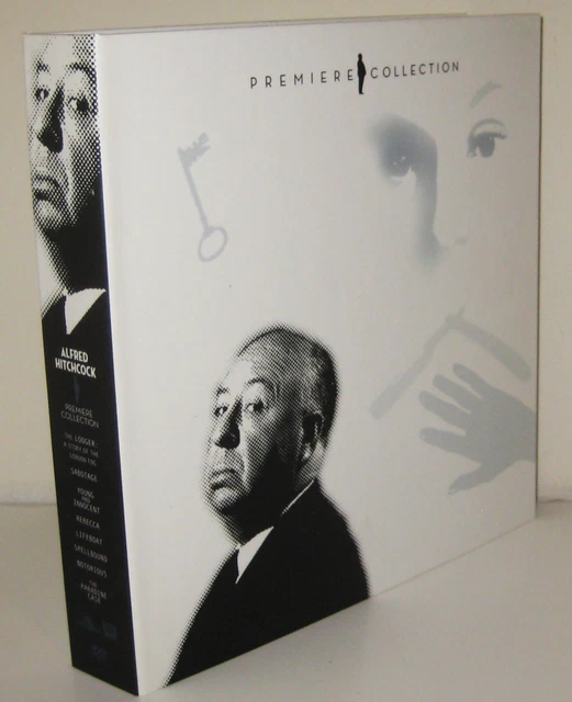 8 MASTER WORKS from the Master of Suspense Premiere Collection, Alfred ...