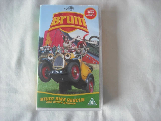 BRUM VHS VIDEO stunt bike and other stories ragdoll £4.99 - PicClick UK