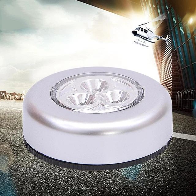 BATTERY OPERATED LED Stick-on Touch Tap Lights for Bedroom, £5.72 ...
