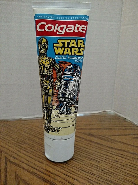 STAR WARS GALACTIC Bubblemint Zahnpasta/C-3PO & R2-D2/Colgate ...