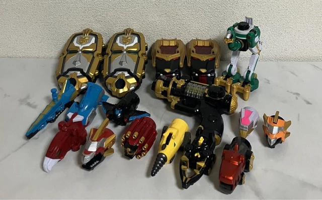 POWER RANGERS MEGA Force Goseiger Megazord Morpher 5p Header Set Bandai ...