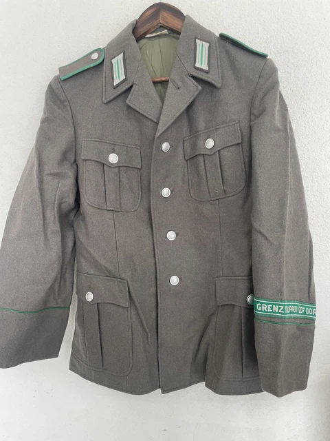 ORIGINAL EAST GERMAN Uniform Grenztruppen Der DDR ,Cuff Title, Berlin ...
