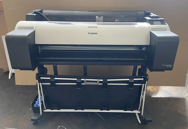 CANON IMAGE PROGRAF TM-300 Wide Format Printer - Spares Or Repair £94. ...