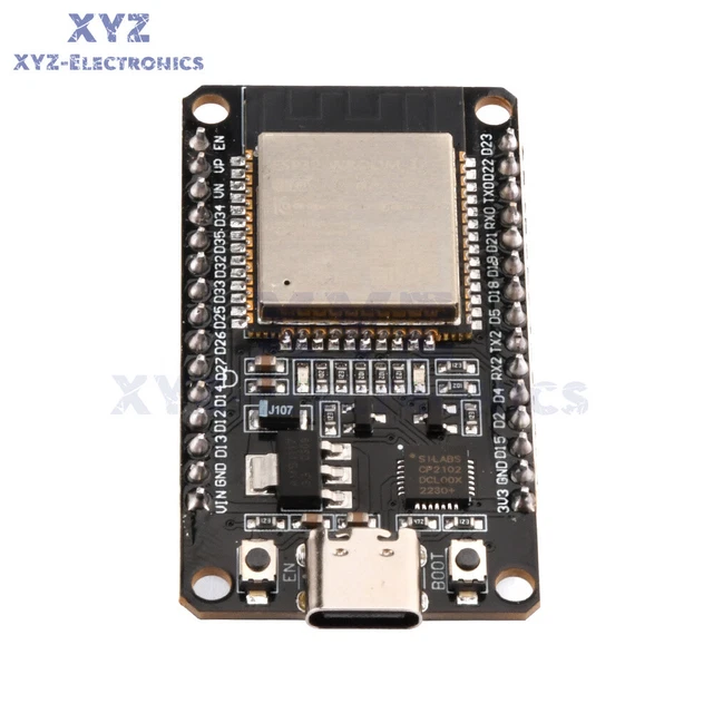 ESP32 ESP-WROOM-32 TYPE-C 2.4GHz WIFI IOT Bluetooth Development Board ...
