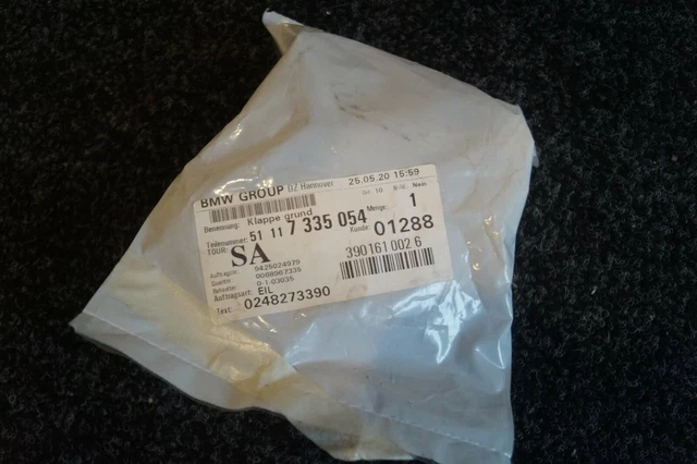 ORIGINAL BMW 7ER Klappe grund Scheinwerfer Abdeckklappe 51117335054 EUR ...