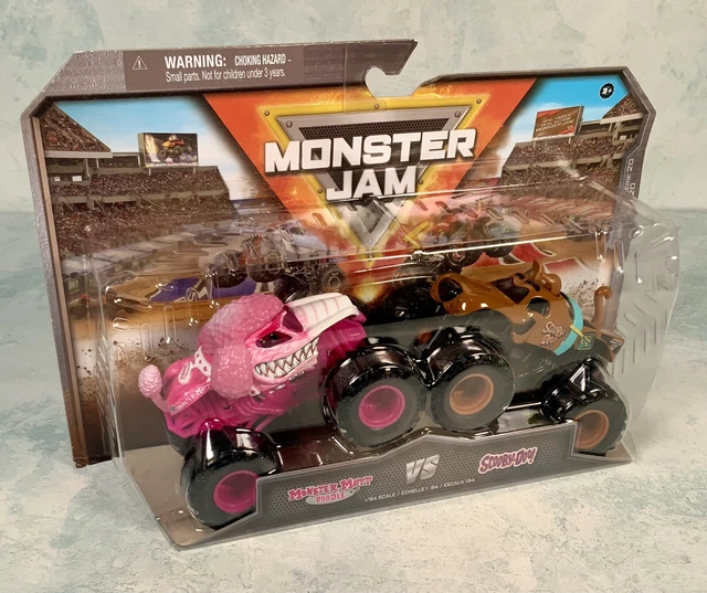 MONSTER JAM MONSTER Mutt Poodle Vs Scooby-Doo Series 20 1:64 Scale £25. ...