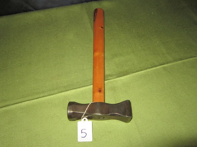 OUTIL ANCIEN, N° 5 marteau CARRE et ROND forgeron, dinandier ...
