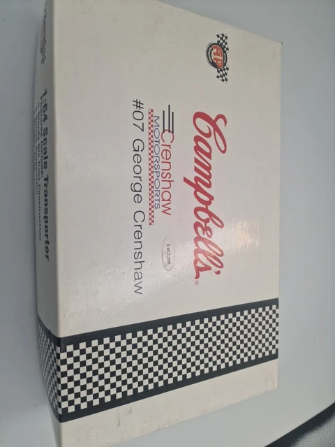 CAMPBELLS CRENSHAW MOTORSPORT #07 George Crenshaw Limited Edition 1:64 ...