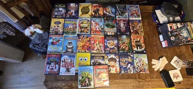 30 KIDS DVDS Bundle Joblot Carboot Movies Children’s Toddler baby £20. ...