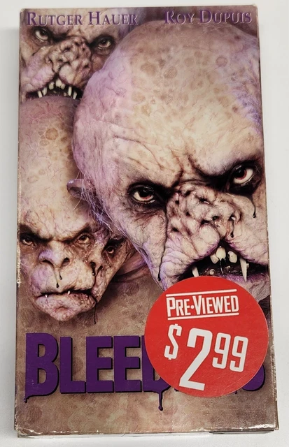 BLEEDERS (VHS 1998) Cult Horror Gore Scary Halloween £13.33 - PicClick UK