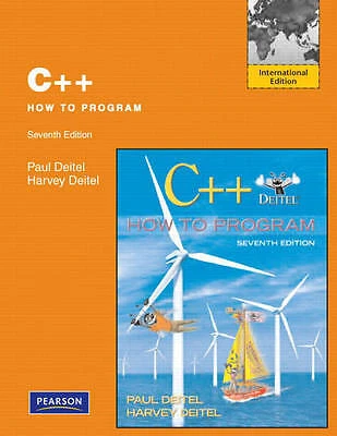 C++ HOW TO Program: International Edition by Paul Deitel $54.35 - PicClick
