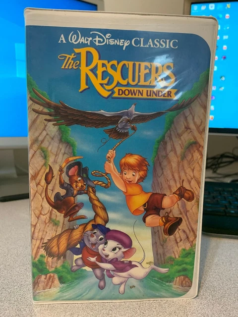 THE RESCUERS DOWN Under (VHS, 1991) £1.78 - PicClick UK