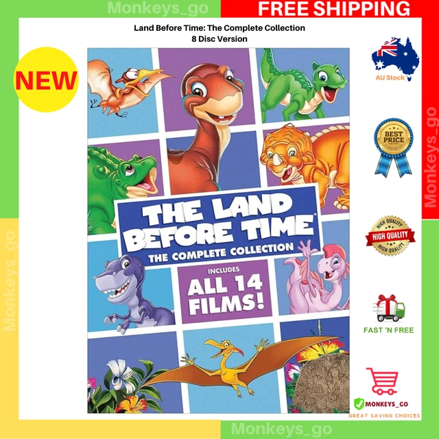 LAND BEFORE TIME: the Complete Collection DVD Kids Movies 14 amazing ...