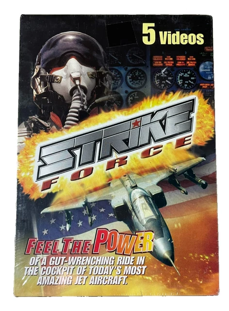 STRIKE FORCE - 5 Pack (VHS, 2000, 5-Tape Set, VHS 5 Pack): NEW UNOPENED ...