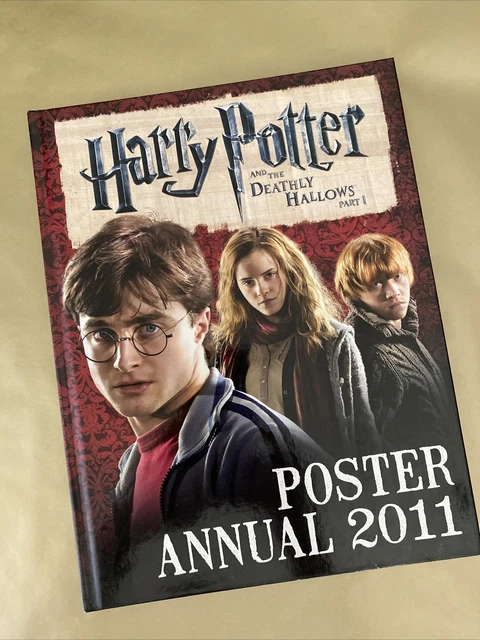 HARRY POTTER & Deathly Hallows Part 1 Poster Annual 2011 Hardcover $5. ...