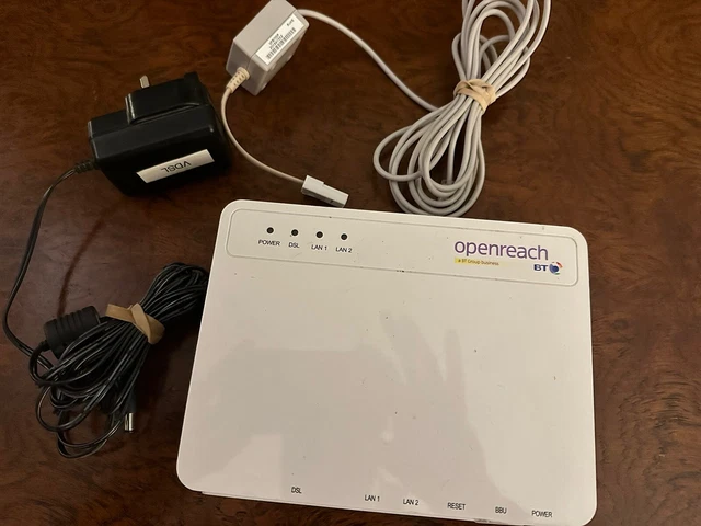 Bt Openreach Vdsl Fttc Modem B Focus V 2fub R Rev B Nga Eci Cpe Modems