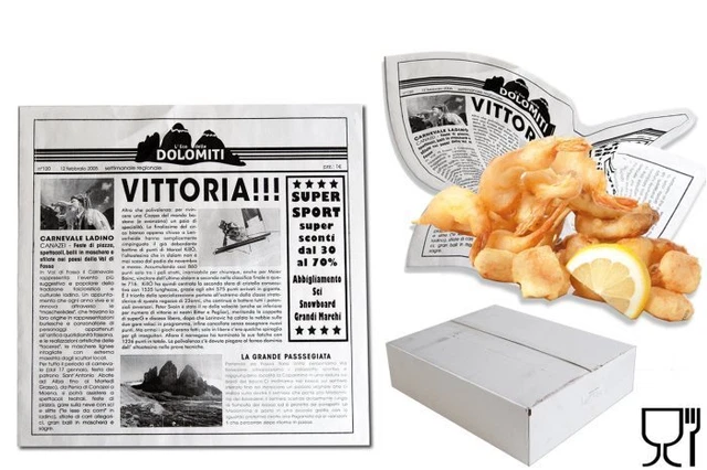 PAPIER GRAISSE ALIMENTAIRE Le Cartine Journal 33x33 CM De 2000 Pièces ...