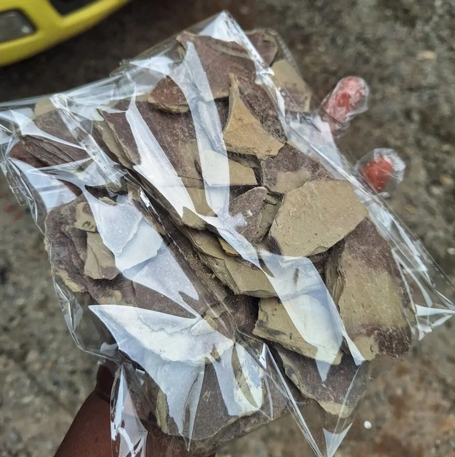 ULO EDIBLE CLAY Crunchy (Nigeria) 100g £7.00 - PicClick UK