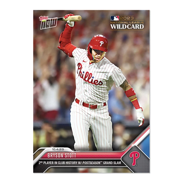 2023 TOPPS NOW #968 Bryson Stott 2° Nella Storia Del Club Con ...