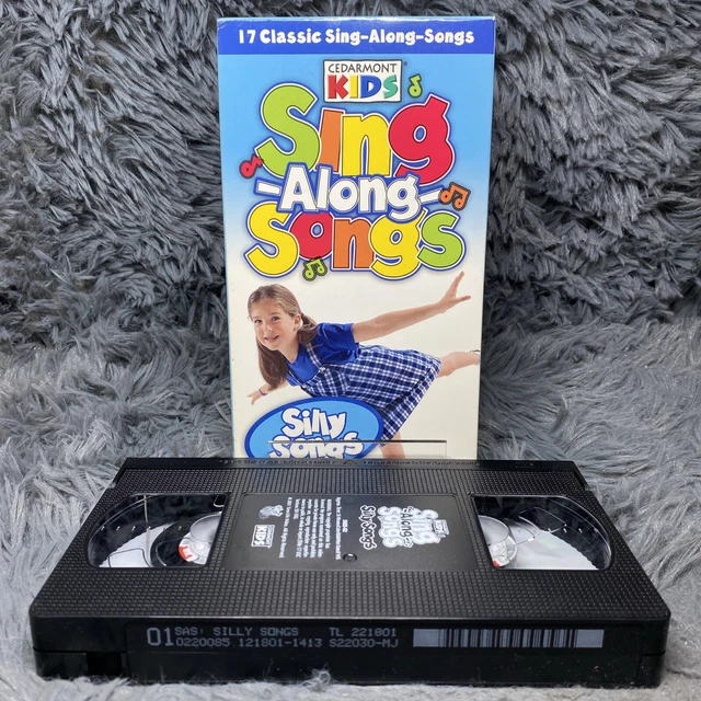 CEDARMONT KIDS SING Along Silly Songs VHS 1995 Video Tape Christian ...